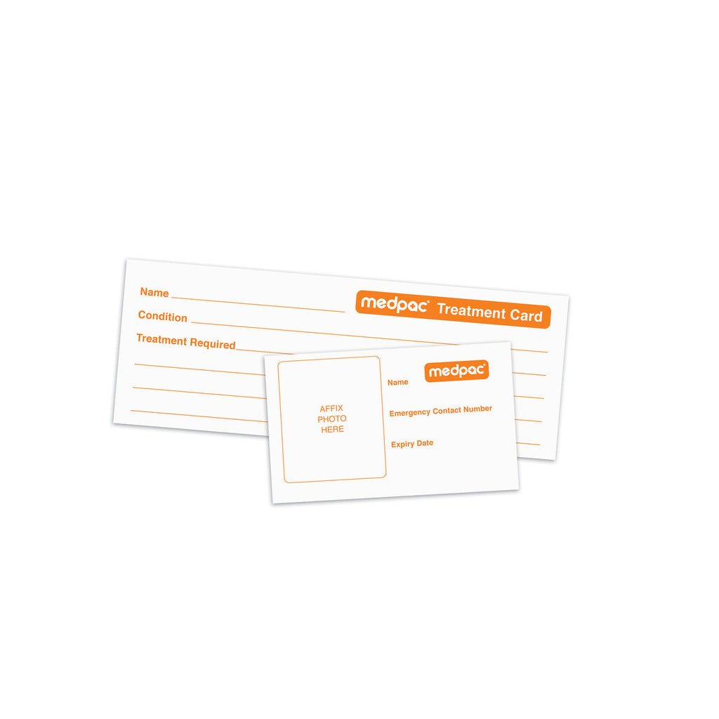 Medpac ID Card & Medpac Treatment Card (Replacements) | Medpac